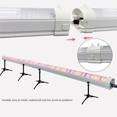 China Two-way 0-10V Dim Samsung Lm301h EVO Lm281b Indoor Full Spectrum Plants Lighting 150W 4ft Under Canopy Led Grow Light for sale