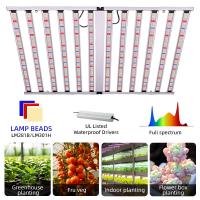 China ANDY Dimmable Full Spectrum 12 Bars LED Grow Light 1200W for Indoor Plant for sale