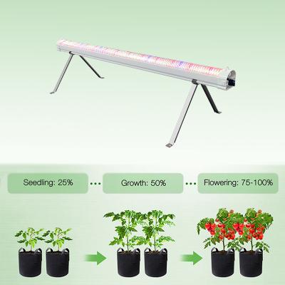 China IP65 Under Canopy Grow Lights Hydroponics Commercial LED Grow Light For Vertical Farming for sale