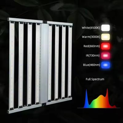 China 800W LED Grow Light Commercial 4×4ft Full Spectrum Samsung LM281B LM30H EVO 110cm for Plant Growing for sale