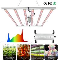 China Full Spectrum 6 Bar LED Plant Light 720W Grow Light Vertical Farming for Hydroponic Bloom Veg Seed Starting for sale