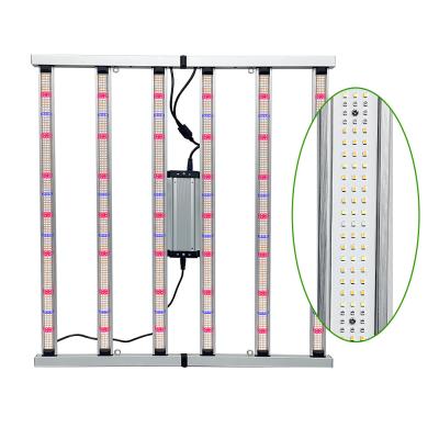China Full Spectrum 4x4FT 720W Grow Lights Commercial Foldable Dim Daisy Chain Samsung LM281B Chips for Indoor Plants for sale