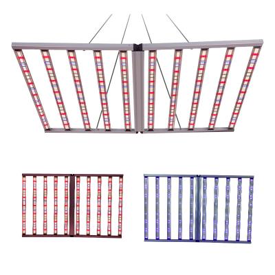China ANDY Commercial Full Spectrum Samsung LM301H LM281B EVO Dual-channel UV IR 10 Bar LED Plant Grow Lights 1100W for sale