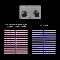 China LED Plant Grow Light Full Spectrum 395nm Dimmable Detachable SAMSUNG Lm301h LM281b for sale