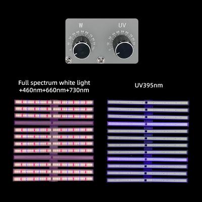 China LED Plant Grow Light Full Spectrum 395nm Dimmable Detachable SAMSUNG Lm301h LM281b for sale