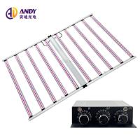 China Customized Samsung LM301h Evo Chips Three Channels Dimmable 10 Bar 1100W Led Grow Light Full Spectrum with UV IR for sale