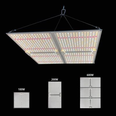 China Full Spectrum Light Panel 2x2 2x4ft Board 400W 300W 200W 100W Indoor Plant LED Grow Light for sale