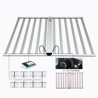 China ANDY Full Spectrum Foldable LED Grow Light 1200W 12 Bar LED Grow Light Dimmable for sale