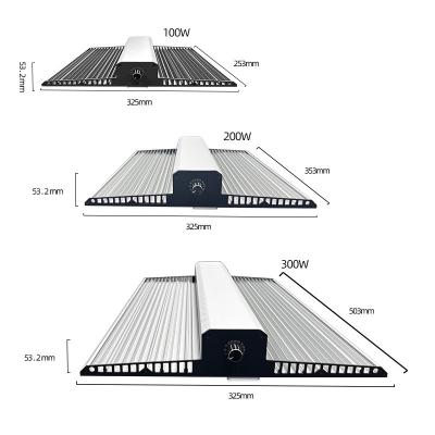 China 100W 200W 300W Full Spectrum LED Grow Light Panel Board For Indoor Plants for sale