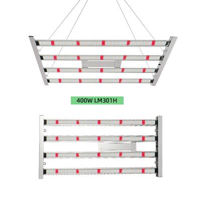 China LM301H 2×4ft 400W 4 Bar LED Plant Grow Light ANDY SAMSUNG Chips Commercial Full Spectrum for sale