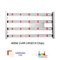 China LM301H 400W Commercial Full Spectrum LED Plant Grow Light Wholesale SAMSUNG White Red 2*4ft 300W 400W 4 Bar for Indoor Flower for sale