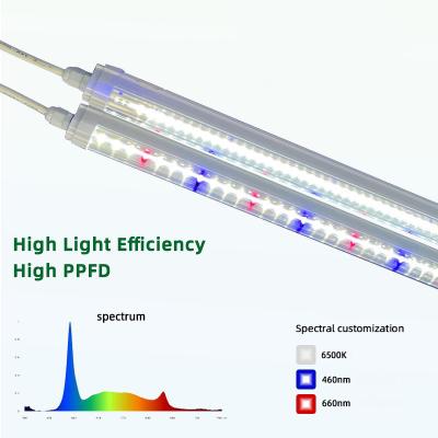 China Super Bright 3 Foot Grow Light 90cm 4ft 120cm Japanese LED Light Tube 24W 36W T8 for sale
