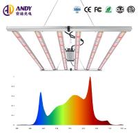 China 720W LED Plant Grow Lights Full Spectrum Commercial Indoor Cultivation 6 Bar Samsung Lm281B for sale