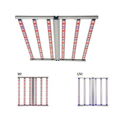 China Two Channels Agricultural LED Grow Light 700W 6 Bar Full Spectrum UV Light For Plants for sale