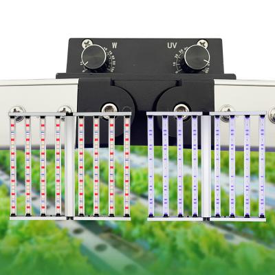 China Indoor Plant LED Grow Light 900W Full Spectrum UV Grow Light Bar for sale