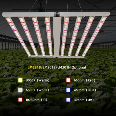 China 4x4ft LED Agricultural Grow Lights 900W Industrial Indoor UV IR LED Grow Light for sale