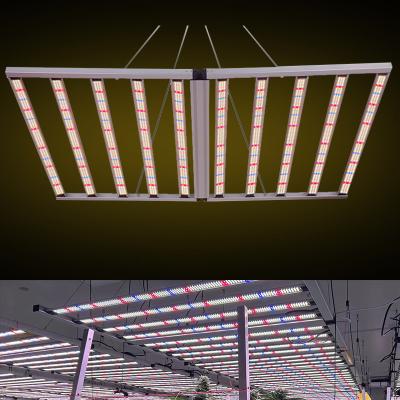 China 4×6FT Led Grow Light 1000W Samsung Chips Full Spectrum 10 Bars for Cultivation for sale