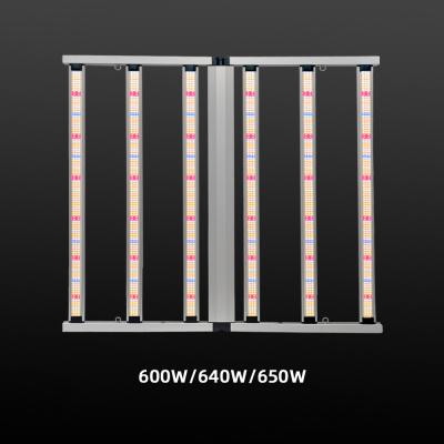 China Full Spectrum 4x4ft 6 Bar 640W Led Grow Lighting Hydroponic SAMSUNG LM281B for Plants for sale