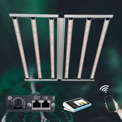 China Full Spectrum 640W Plant Grow Lights Foldable SAMSUNG LM281B LED Bar for Indoor Vertical Farming Plants for sale
