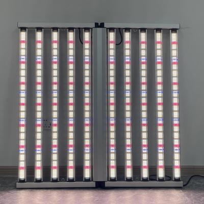 China 1100W UV LED Grow Light  LM281B 10 Bars Grow LED Lights For Indoor Plants for sale