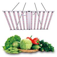 China Full Spectrum UV LED Grow Light 12 Bar 1300W Foldable For Indoor Vertical Farming for sale