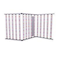 China Best High Ppfd Full Spectrum 15 Bar 1600W UV LED Plant Grow Lights Foldable Indoor Greenhouse Commercial for sale