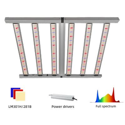 China Lm281B Bar Full Spectrum 640W LED Grow Plant Light Customized IP65 Waterproof Dimmable for Indoor House Plant for sale