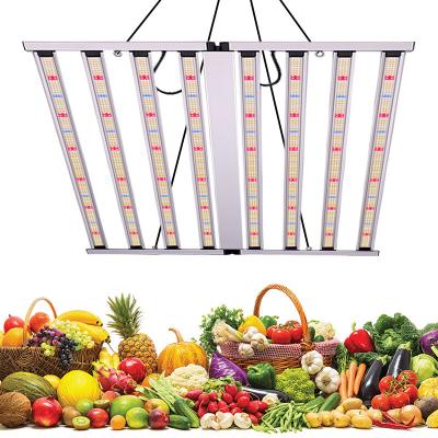 China Foldable 800W LM281b Full Spectrum LED Grow Light High Quality Hydroponic Commercial Grade Grow Lights for sale