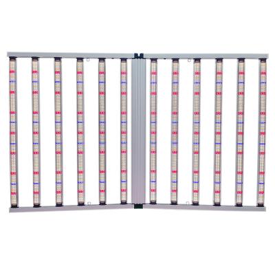 China Hydroponics LED Grow Lights 1200W Dimmable Daisy Chain LED Grow Lights Full Spectrum for sale