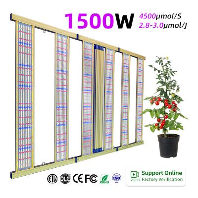 China Commercial Horticulture LED Grow Lights 1500W Full Spectrum Dimmable LED Grow Lights for sale