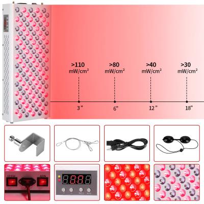 China 660nm 850nm 300W 600W 1000W 1500W Full Body Red Therapy Light Panels for sale