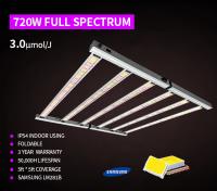 China 5x5ft Core Coverage LM301H EVO LM281B Full Spectrum 4x4ft LED Grow Lights 720W for Indoor Plants for sale