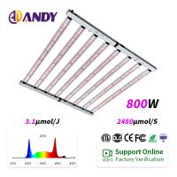 China 800W Full Spectrum LED Grow Light with Samsung LM301h Chips 3.1μmol/J for sale