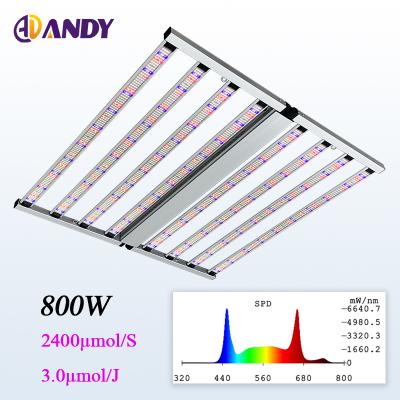 China 800 Watt Full Spectrum Led Grow Light Hydroponics Vertical Farm for sale