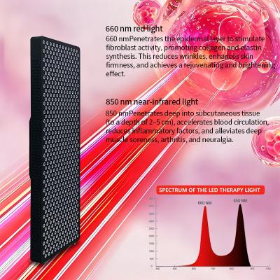China Full Body PDT Panel 3000W 660nm 850nm Health Red Light Therapy Panels for sale