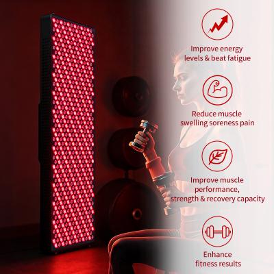 China Standing 600PCS LEDs Red Infrared Therapy Panel Full Body for sale
