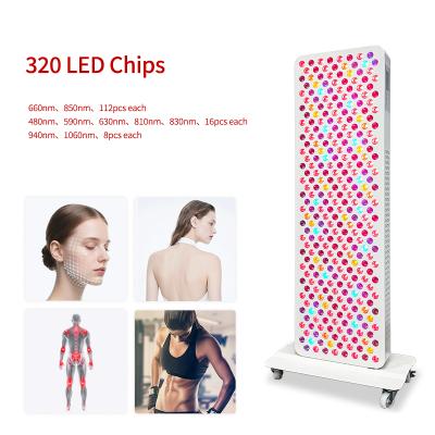 China 9 Wavelengths High Irradiance Red Light Device Full Body LED Infrared Therapy Panel for Home Beauty Gym for sale