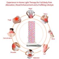 China 9 Wavelengths Full Body Infrared LED Device Red Light Therapy Panel for Home Sauna Relaxation for sale