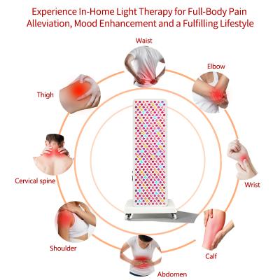 China 9 Wavelengths Full Body Infrared LED Device Red Light Therapy Panel for Home Sauna Relaxation for sale