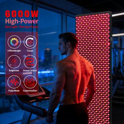 China 6000W LED Red Light Therapy Panel for Gym Spa for sale
