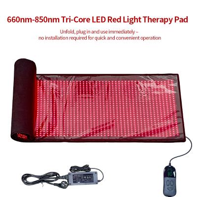 China LED Red Light Mat Therapy Blanket for Pilates Yoga for sale