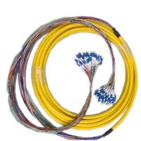 China 12Cores Fiber Optic Patch Cord SC-SC Optical Fiber Cable 4C/6C/12C Indoor Fiber Patch Cable for sale