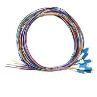 China 12 Pack Fiber Optic Pigtail Colorful SC/LC 0.9MM Optical Fiber Cable for sale