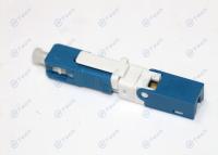 China Durable Fiber Optic Connectors / SC UPC Connector No Deformation / Cracking for sale