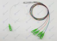 China SC Apc Fiber Optic PLC Splitter / 1x8 PLC Splitter With IEC Standard Connector for sale