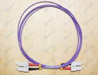 China Low Toxicity LSZH SC To SC Single Mode Fiber Cable Duplex 9/125μM Polishing Type UPC for sale