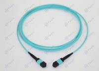 China OM3 MPO MTP Patch Cord RoHS Certified For Fiber Optic Telecommunication for sale