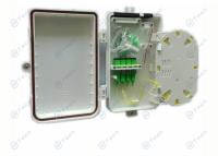 China SC UPC FTTH Splitter Box 4 Cores Waterproof Ultra Violet Resistant For CATV System for sale