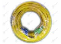 China 2.0mm SC Fiber Optic Jumper Orange Color -40 To +85 Temperature ≤0.2dB for sale