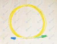 China OM3 Duplex Fiber Optic Jumper LC To LC Tensile Strength > 10kg Customized Length for sale